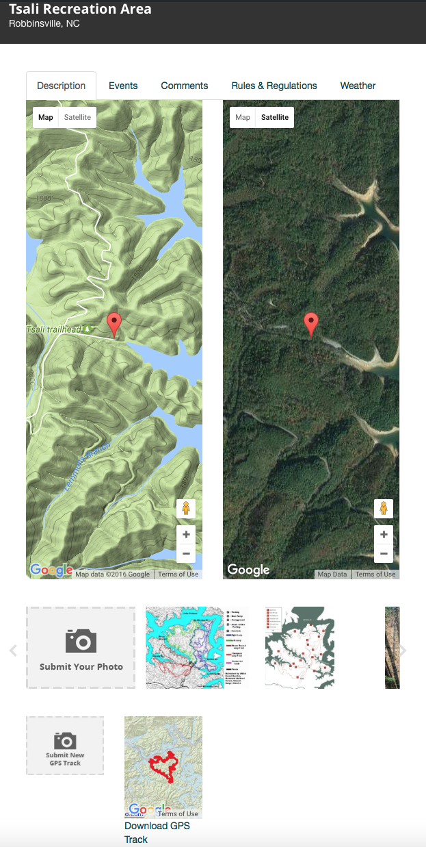 Tsali Recreation Area - Horse & Ranch Jan 2017 - TrailMeister